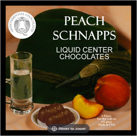 Peach Schnapps - CLASSIC – Chocolate Hangover bootleggers of Chocolate ...